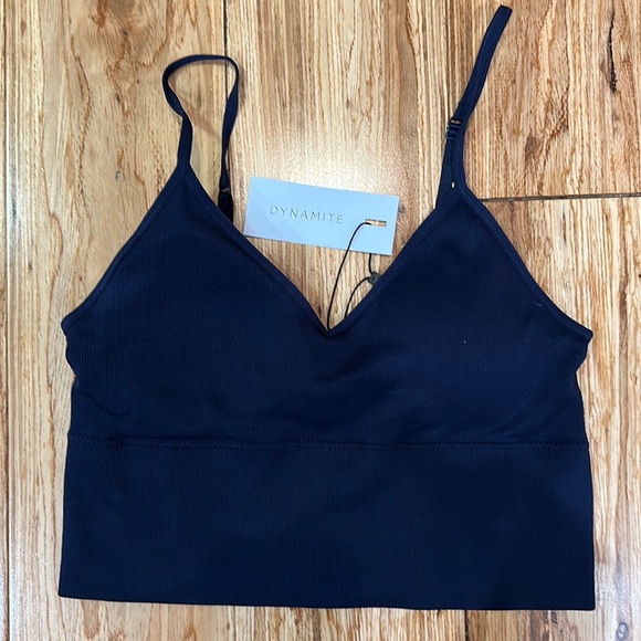 Dynamite | Tops | Dynamite Crop Top S Very Dark Blue Willing To ...